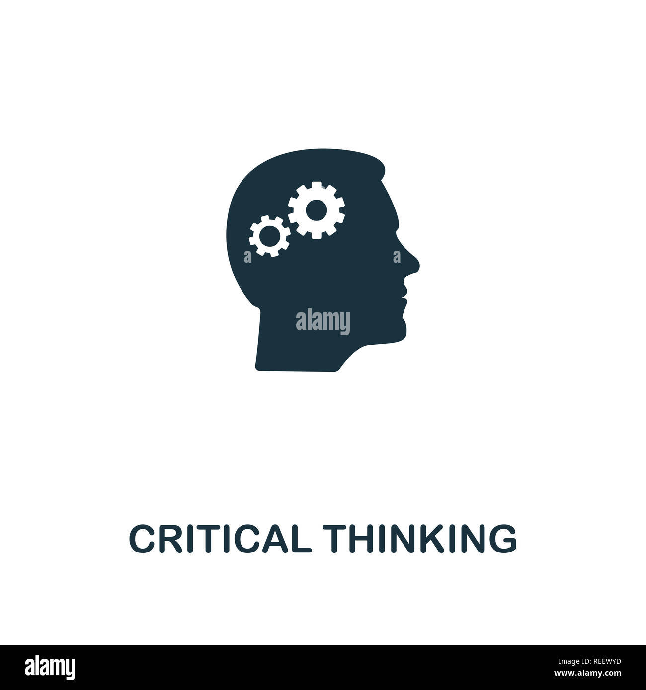 Critical Thinking icon. Premium style design from personality ...