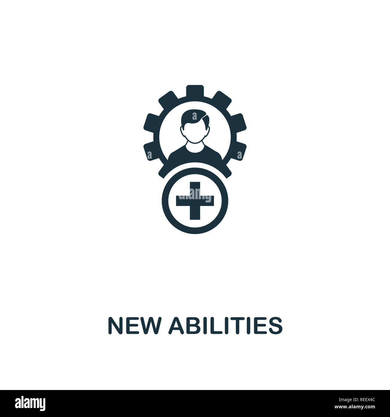 New Abilities icon. Premium style design from personality collection ...