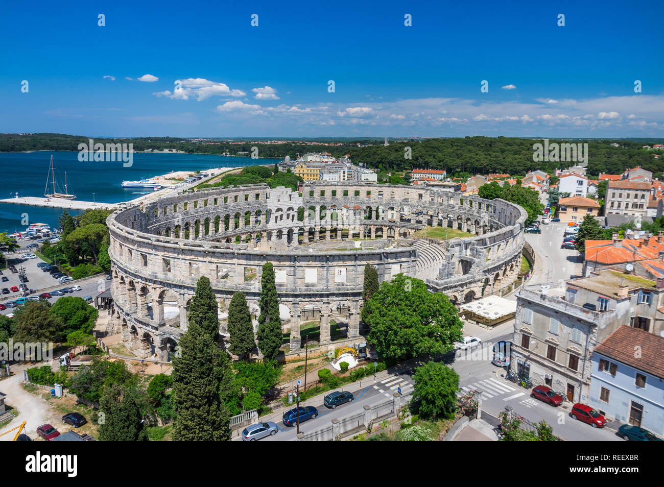 City of Pula, Istra, Croatia Stock Photo - Alamy