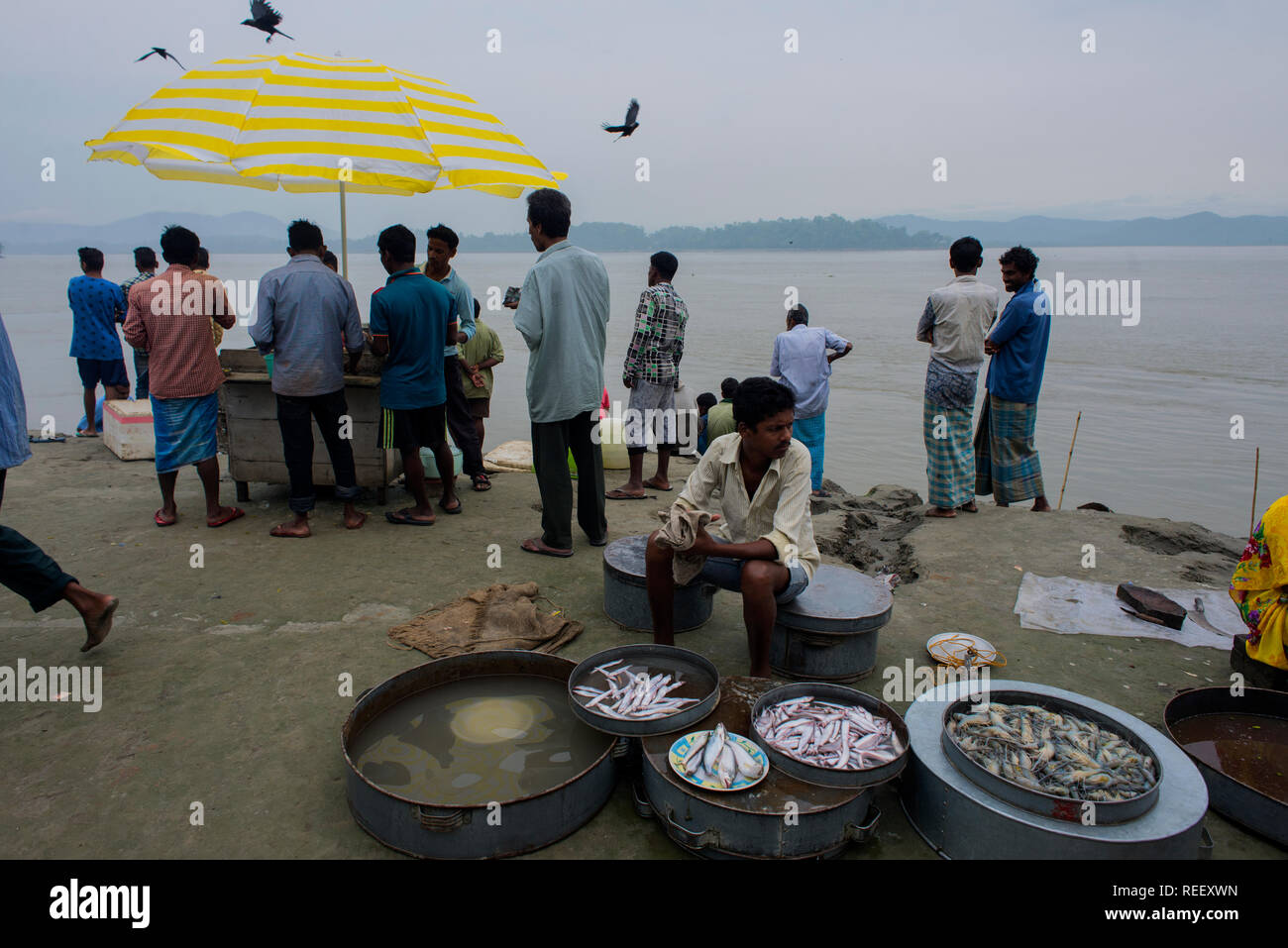 Brahmaputra river fishing hi-res stock photography and images - Alamy