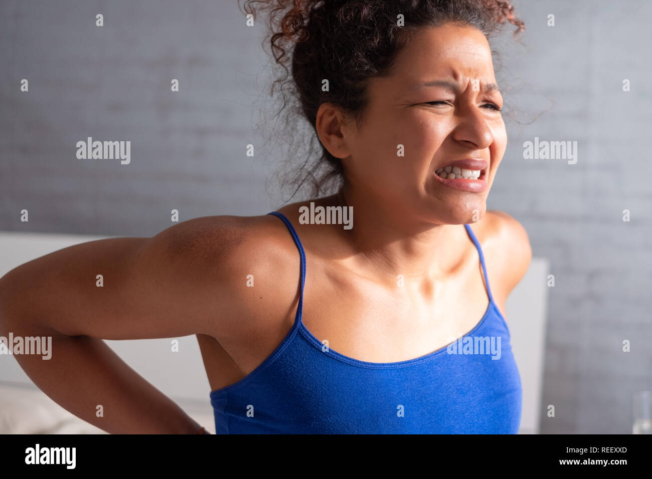 African back pain hi-res stock photography and images - Alamy