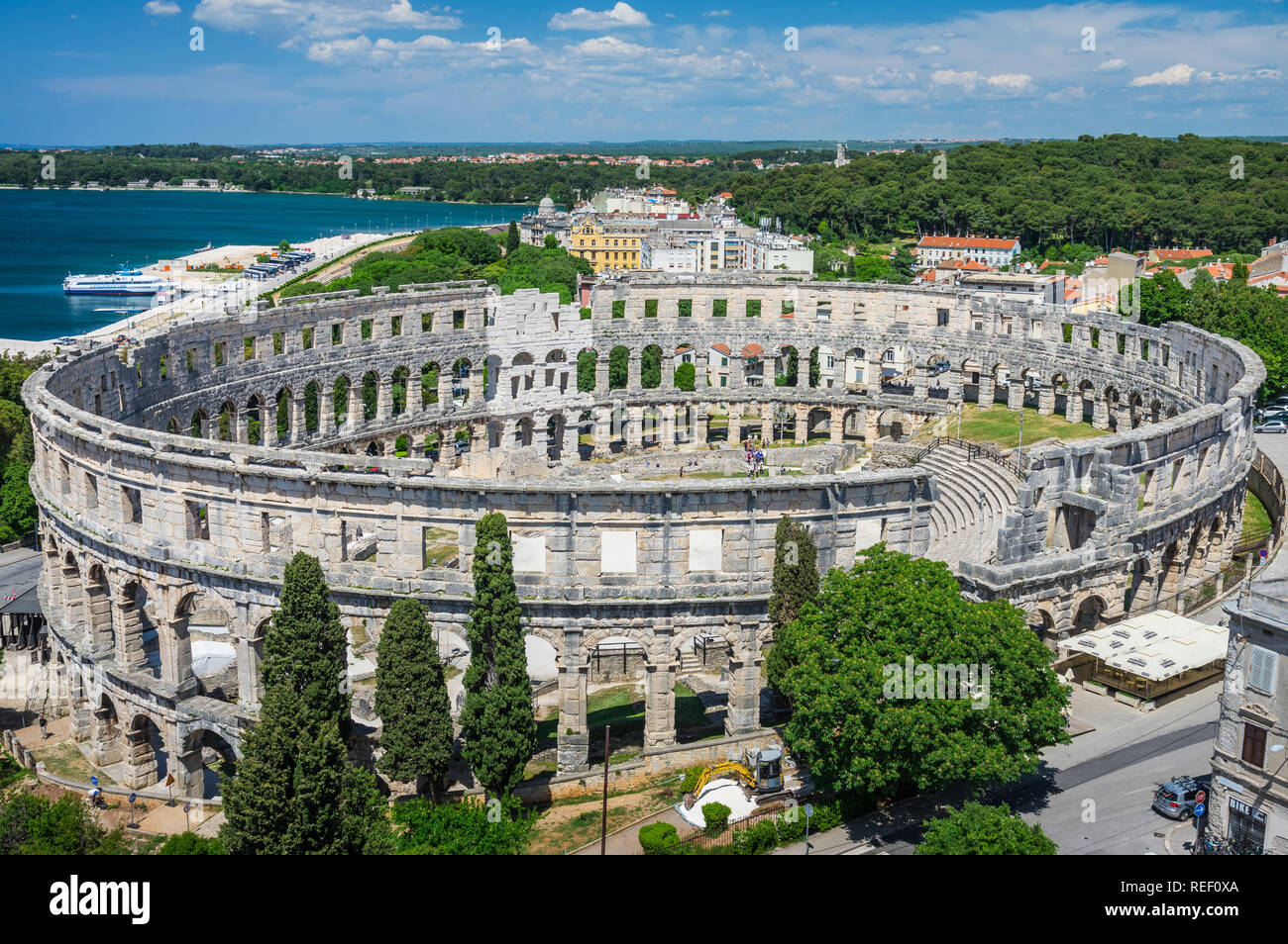 City of Pula, Istra, Croatia Stock Photo - Alamy