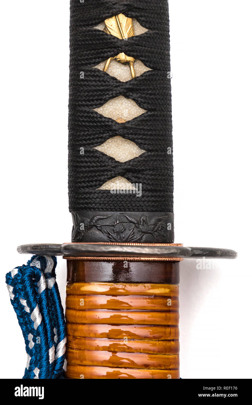 Katana black handle hi-res stock photography and images - Alamy