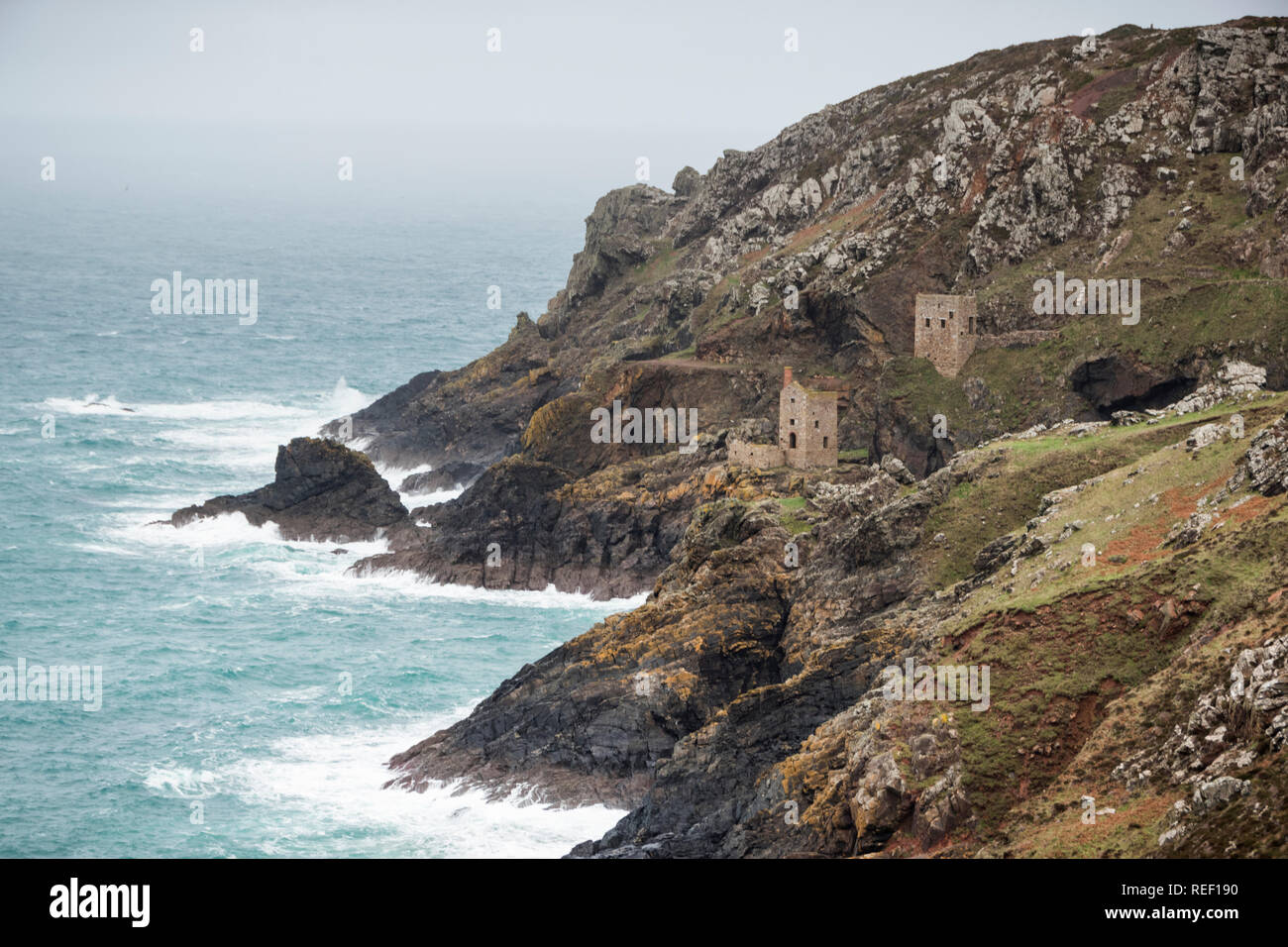 Cornish mining remnants hi-res stock photography and images - Alamy