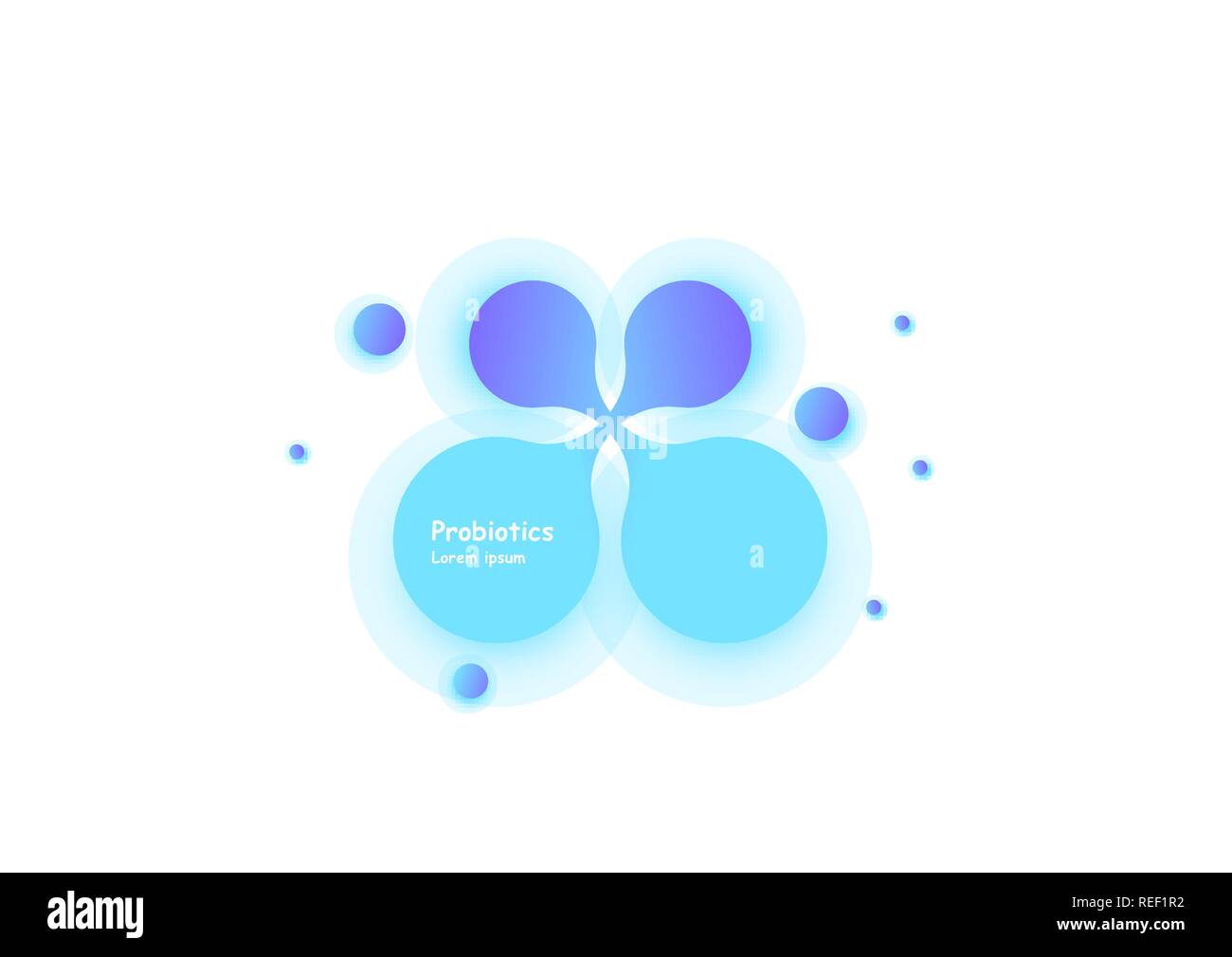 Probiotics bacteria vector design. Probiotics bacteria vector design ...