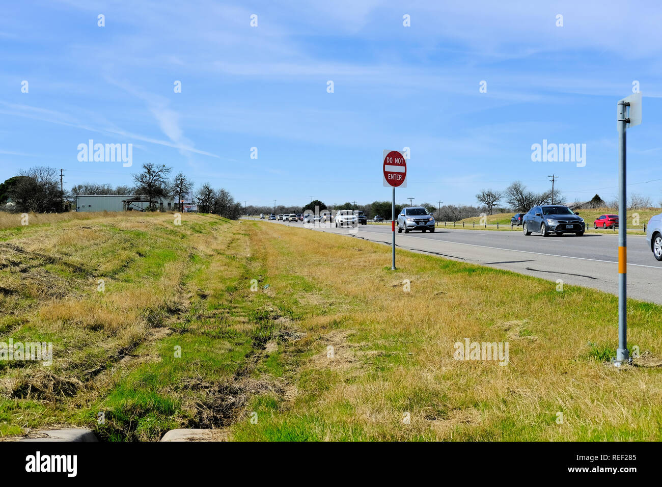 Texas highway hi-res stock photography and images - Alamy