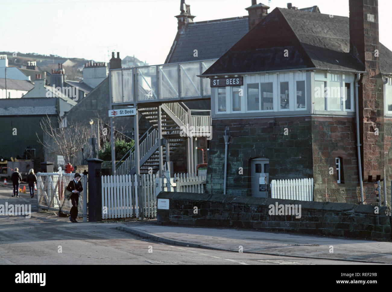 St bees train station hi-res stock photography and images - Alamy
