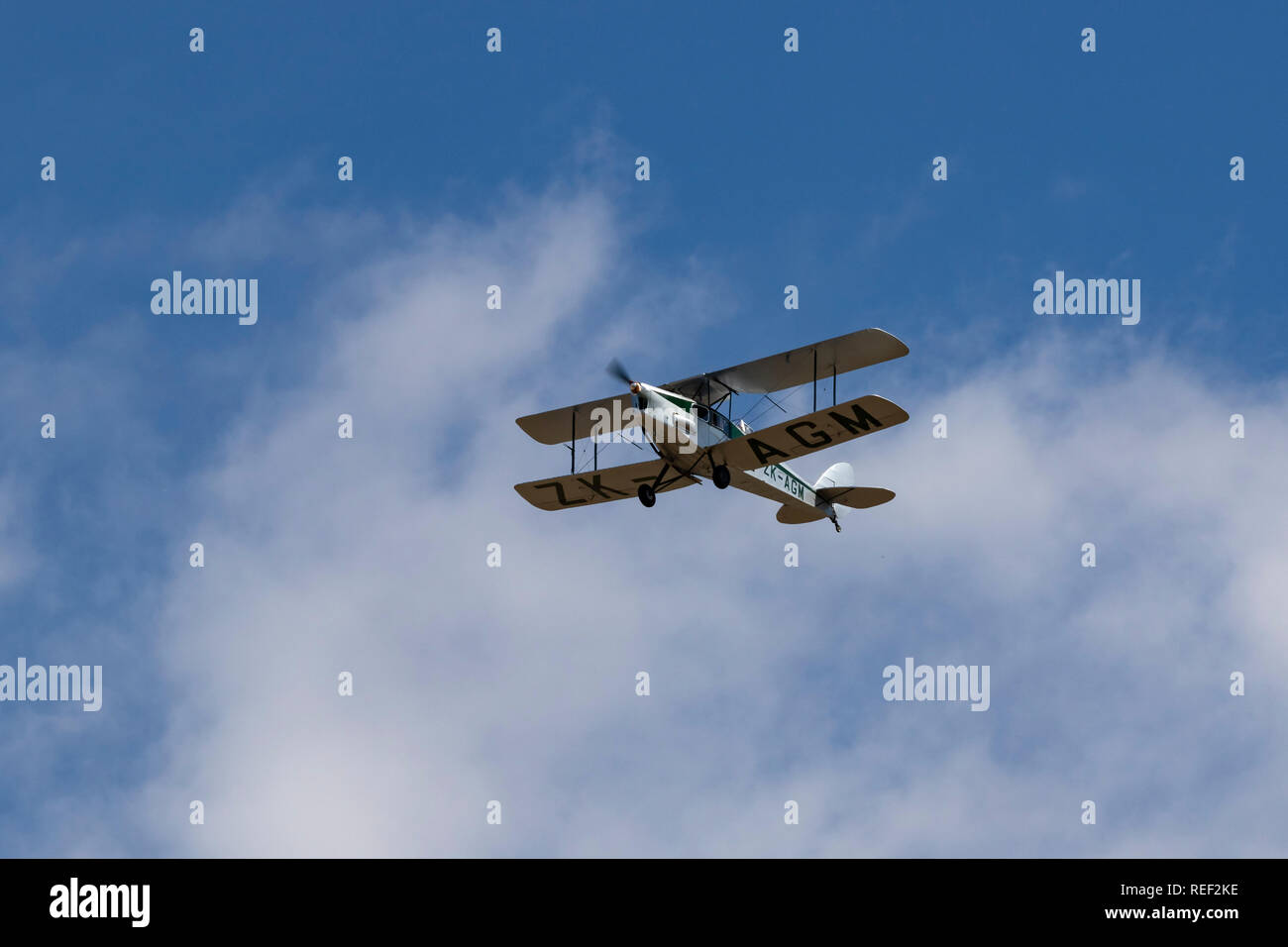 De Havilland DH-83 Fox Moth ZK-AGM (G-CIPJ Stock Photo - Alamy