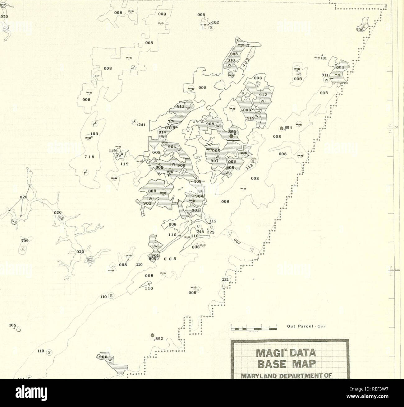 Garrett map hi-res stock photography and images - Alamy