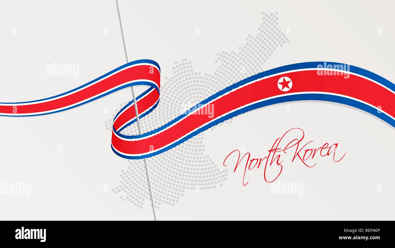 Vector illustration of abstract radial dotted halftone map of North ...