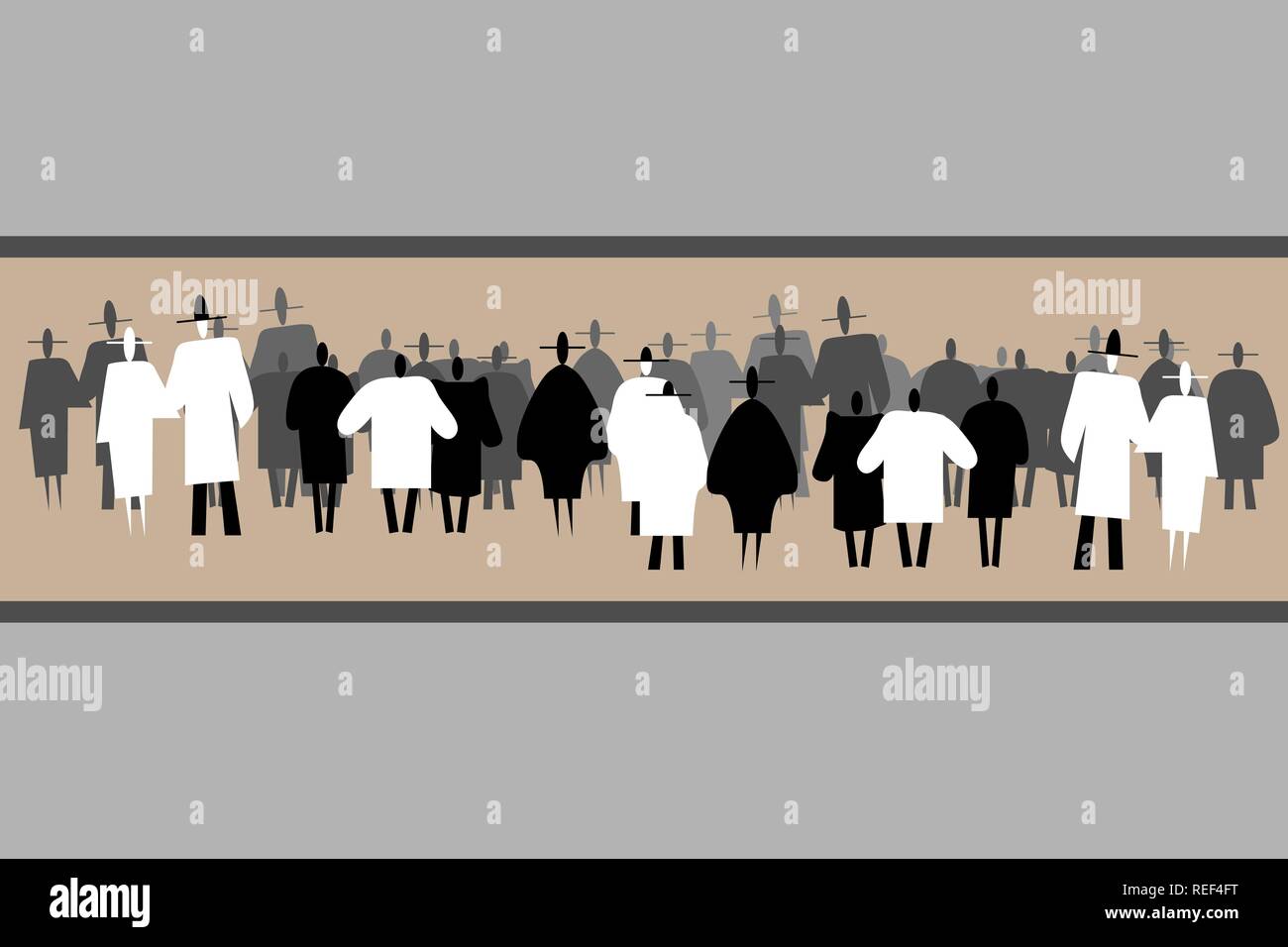 Community People Silhouette