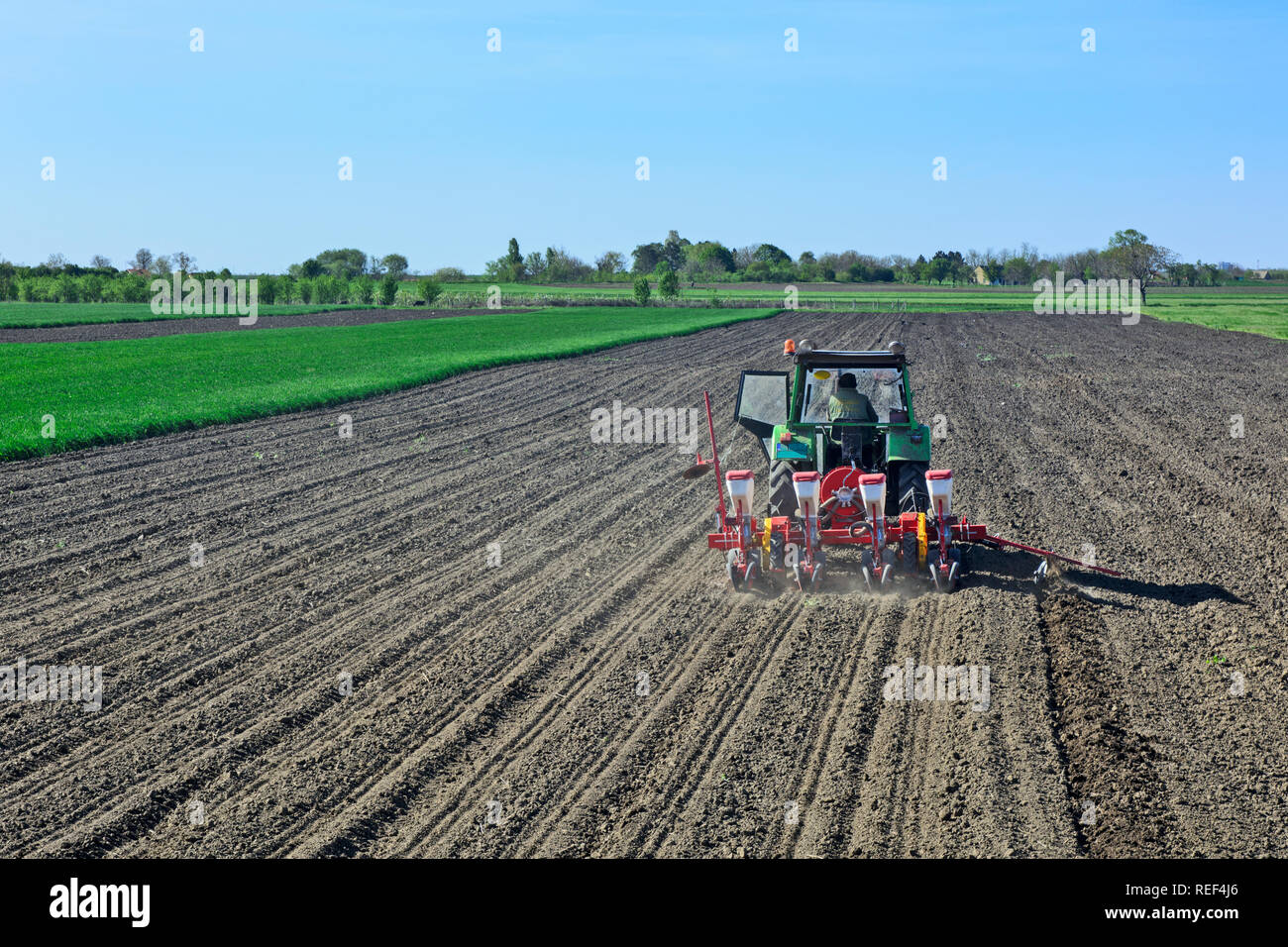 Aerial sowing hi-res stock photography and images - Alamy