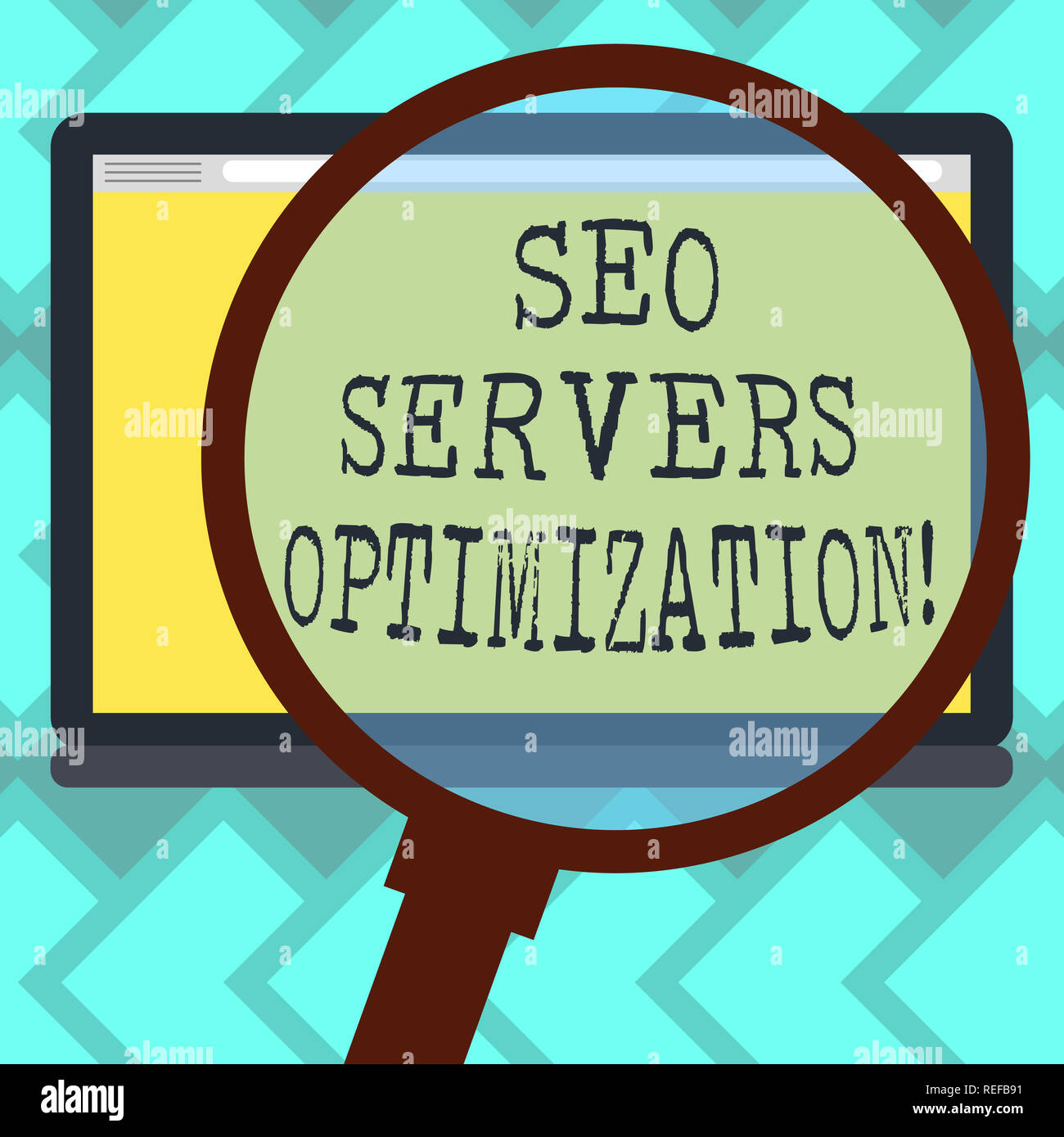 Text sign showing Seo Servers Optimization. Conceptual photo SEO ...