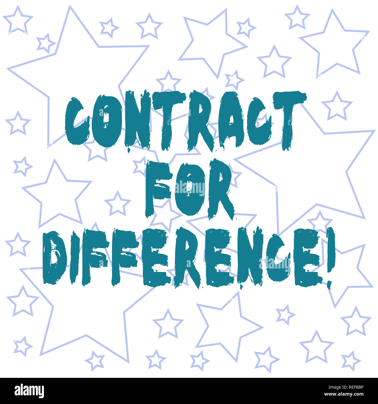 Text sign showing Contract For Difference. Conceptual photo contract ...