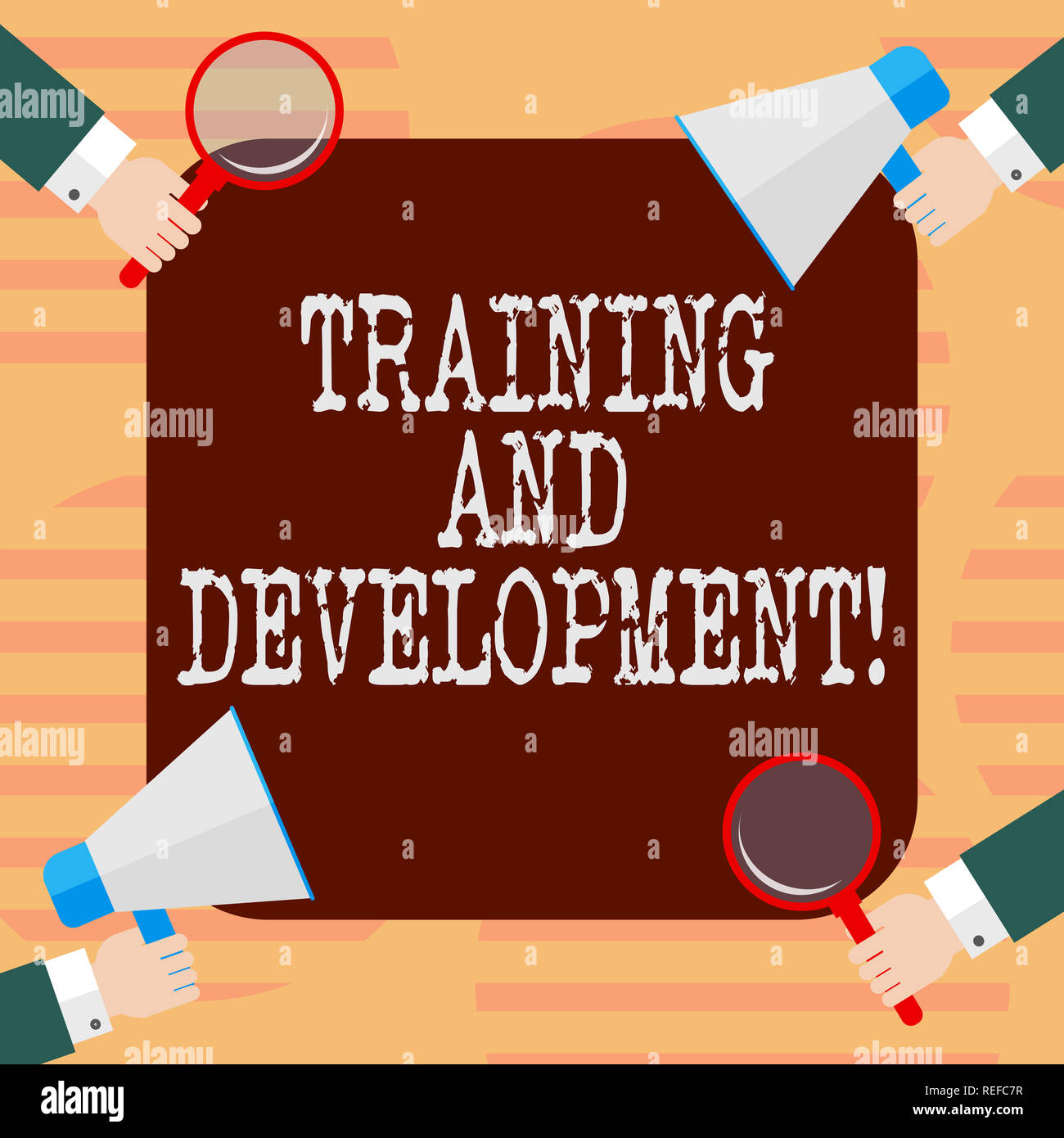 Word writing text Training And Development. Business concept for ...