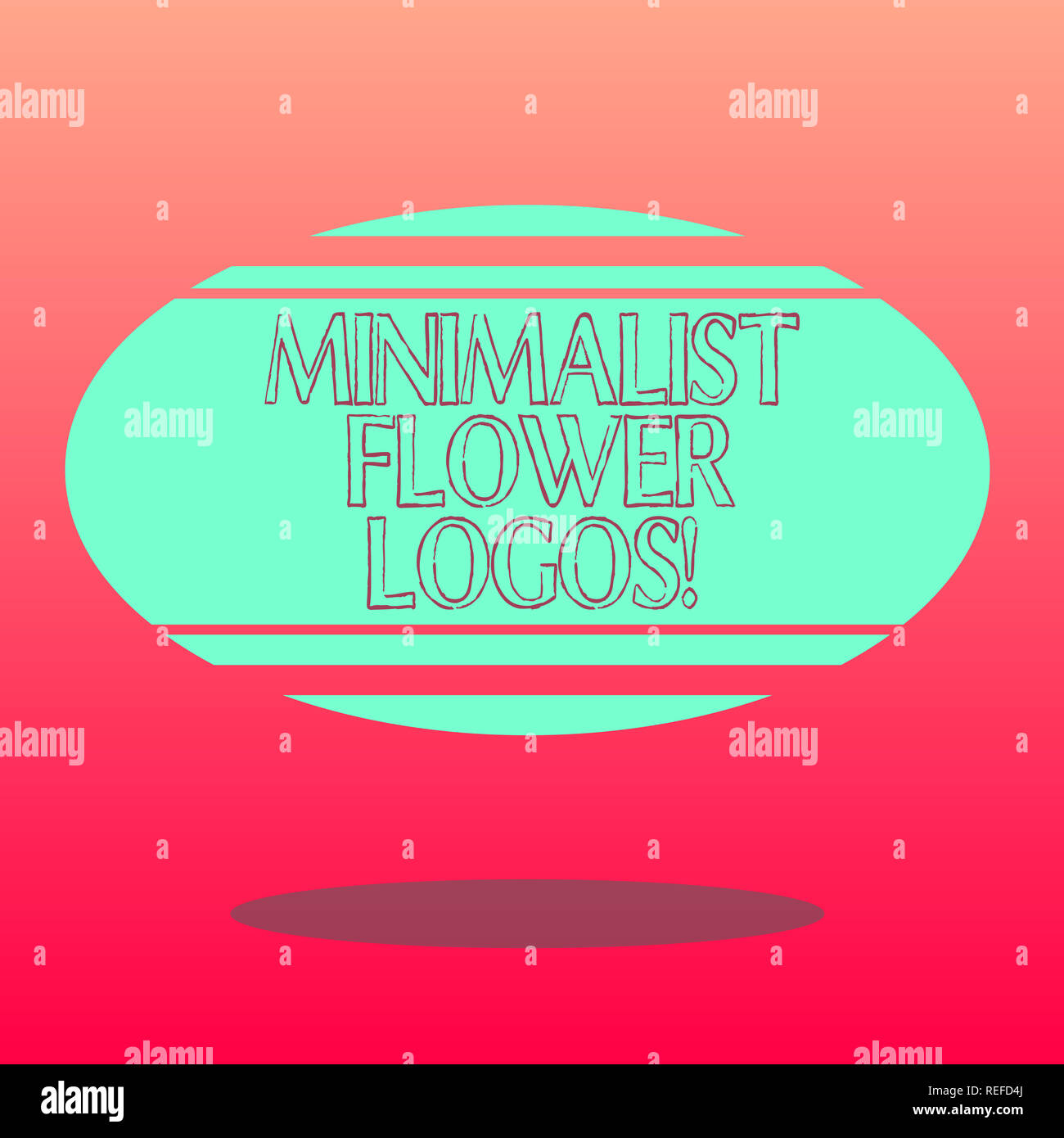 Writing in an oval shape hi-res stock photography and images - Alamy