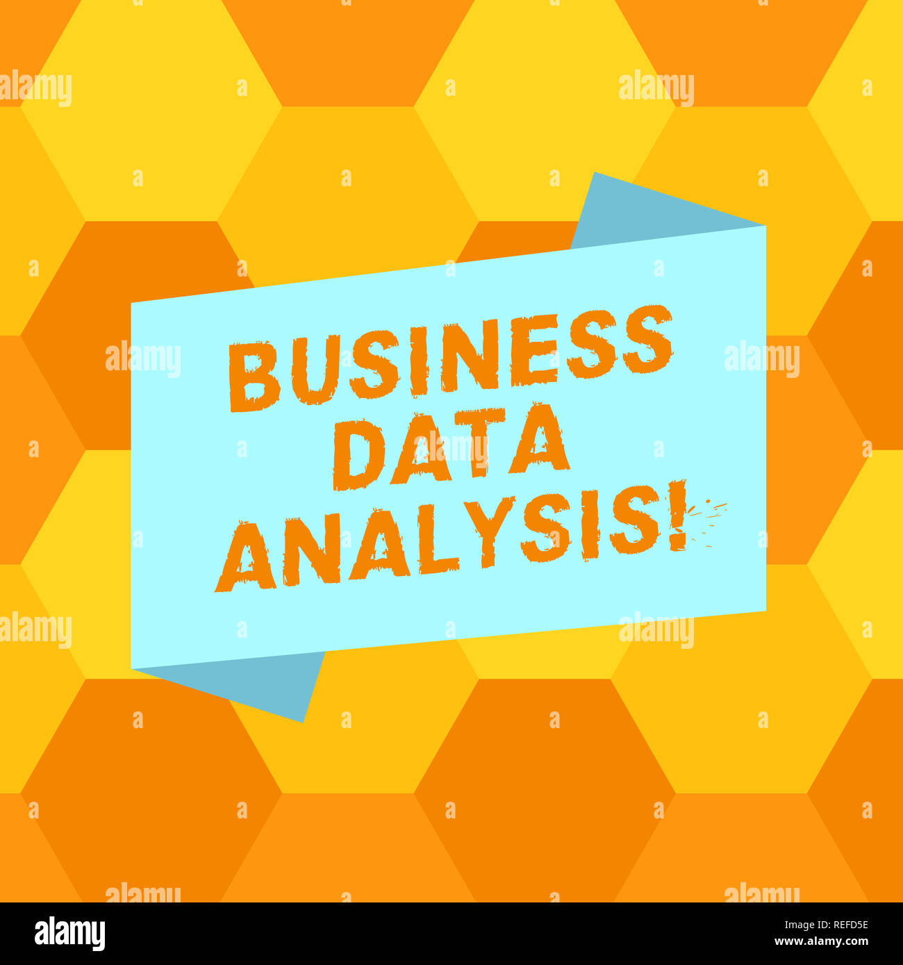 Handwriting text writing Business Data Analysis. Concept meaning process of evaluating data ...