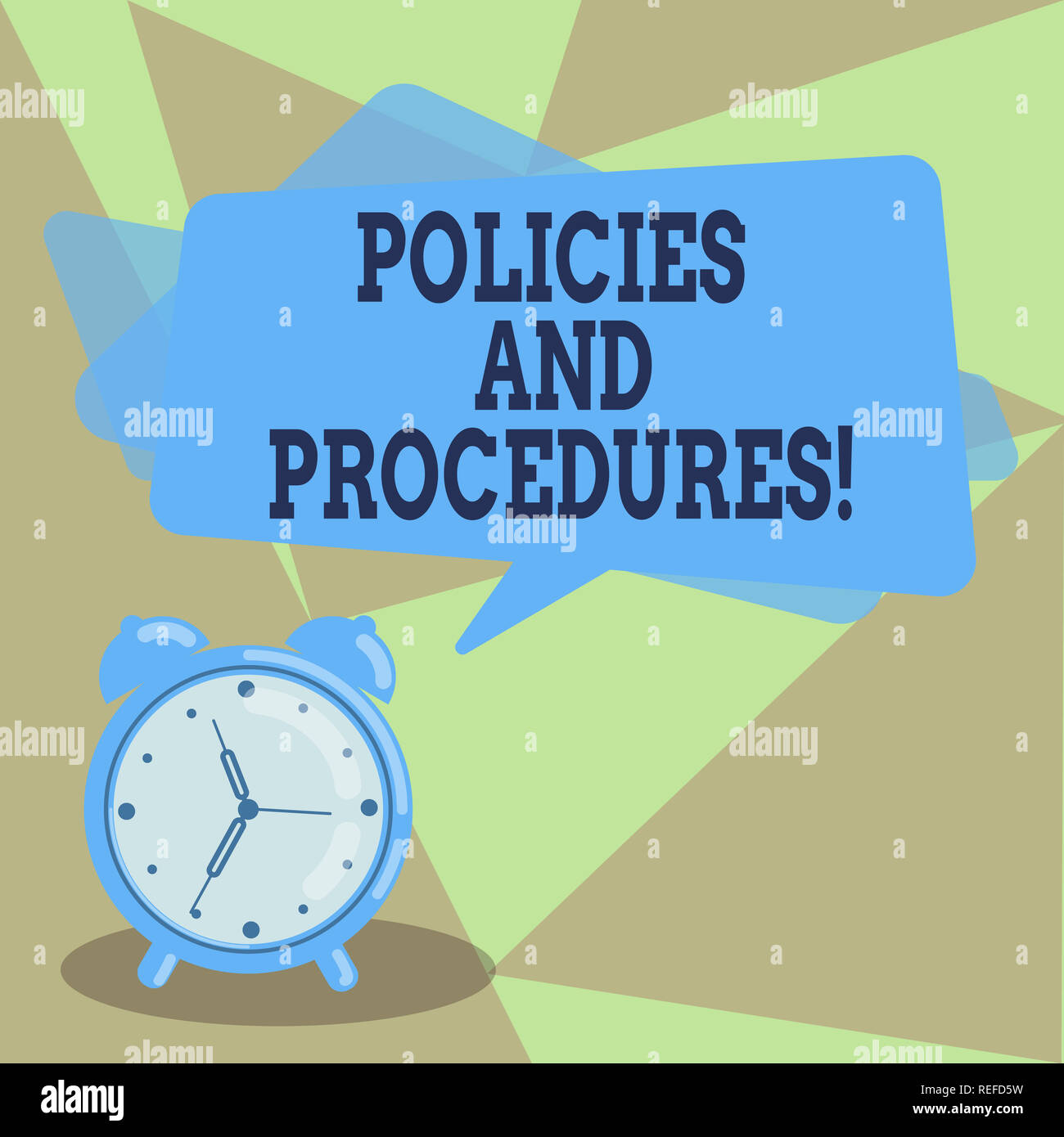 Text sign showing Policies And Procedures. Conceptual photo Set of ...