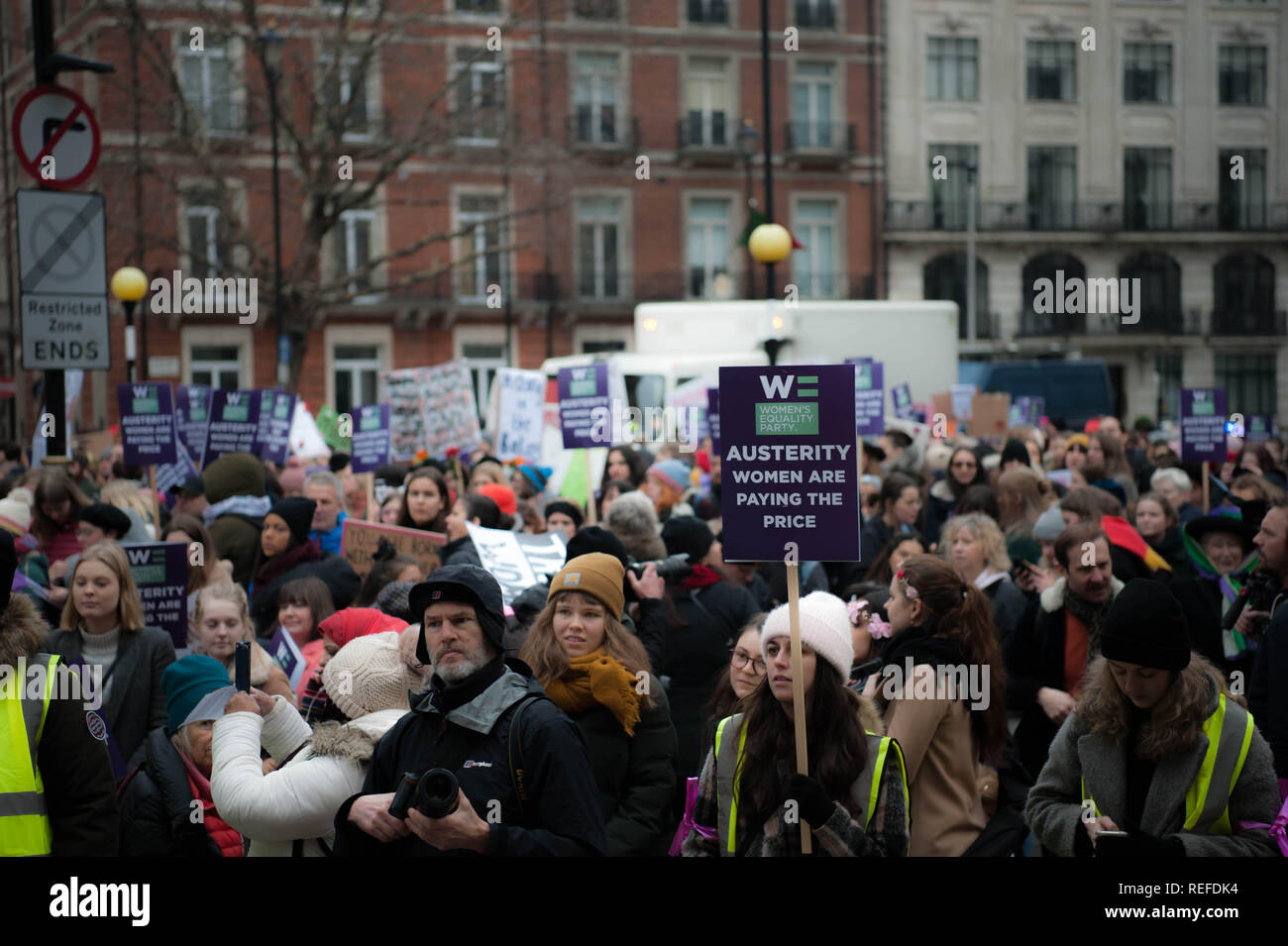 London, UK. 19th Jan 2019. An annual tradition that has become a ...