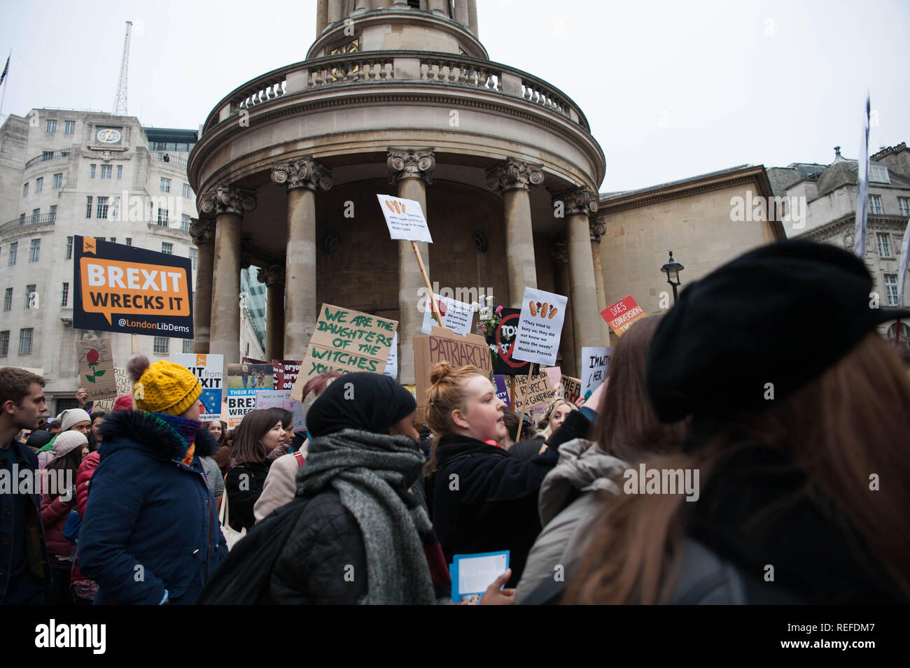 London, UK. 19th Jan 2019. An annual tradition that has become a ...
