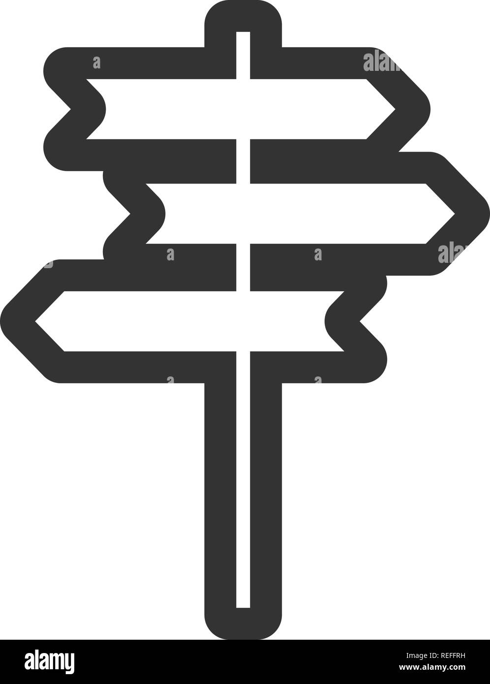 Signpost icon graphic design template vector isolated Stock Vector ... Signpost icon graphic design template vector isolated Stock Vector ...