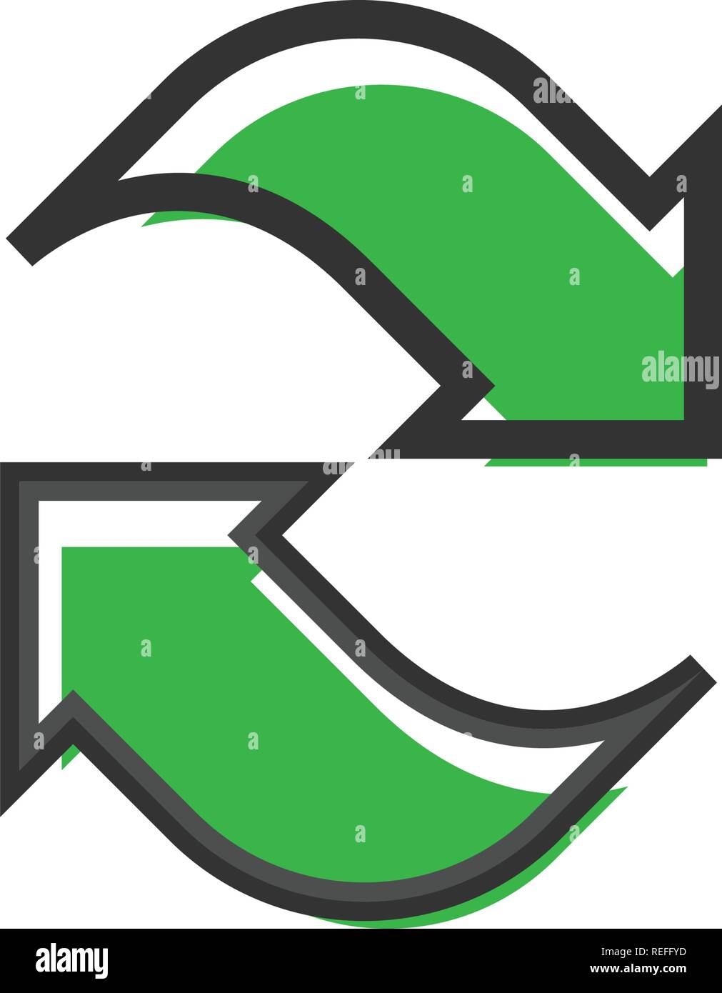 Round stylized logotype Stock Vector Images - Alamy