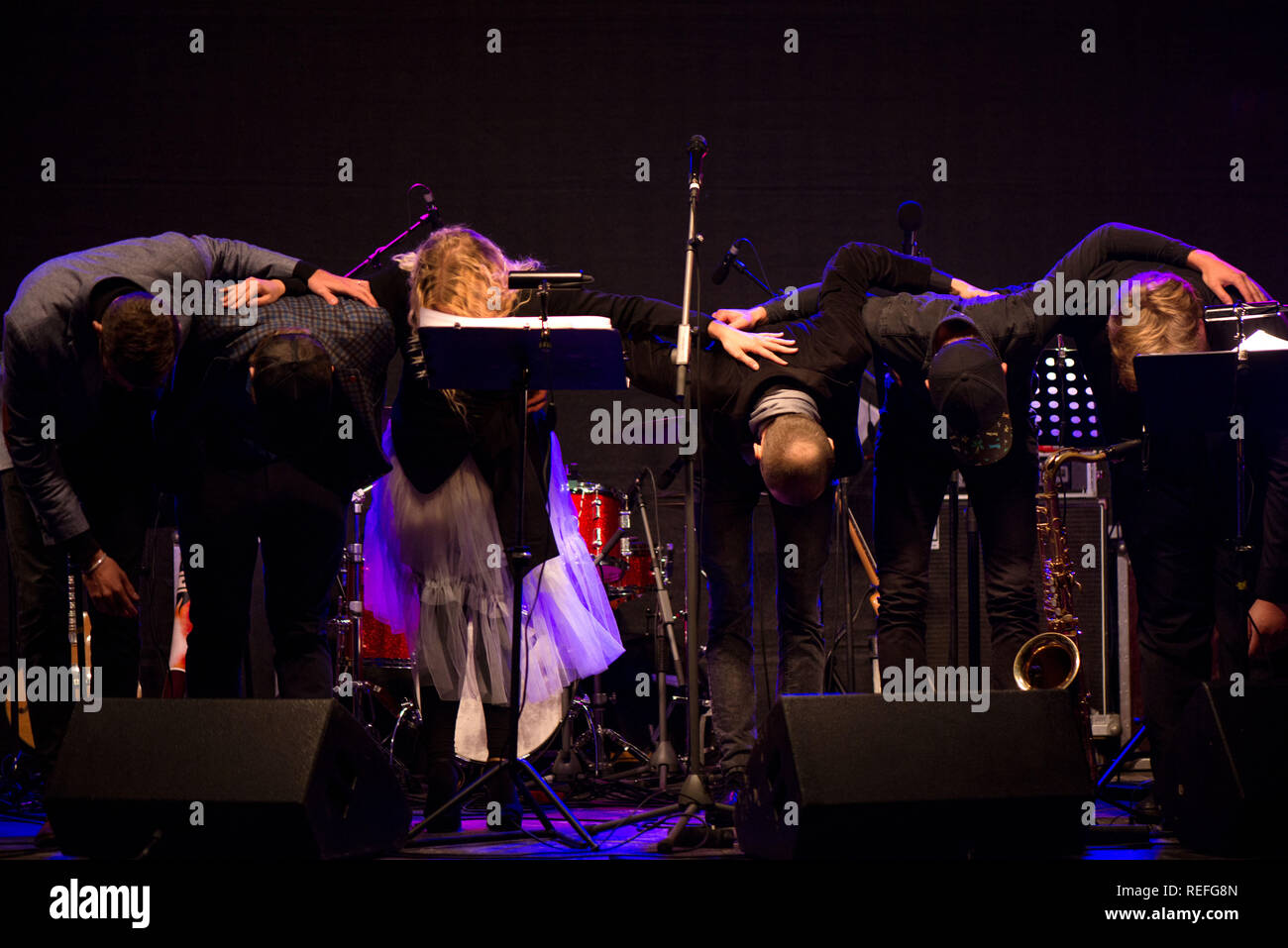 Rock Concert Audience From Stage High Resolution Stock Photography and ...