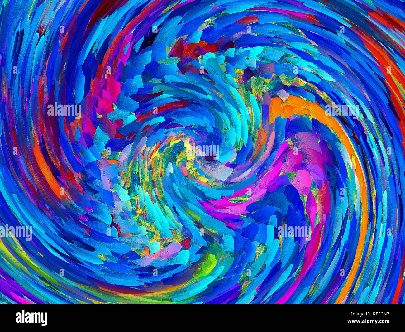 Simulated Texture Art