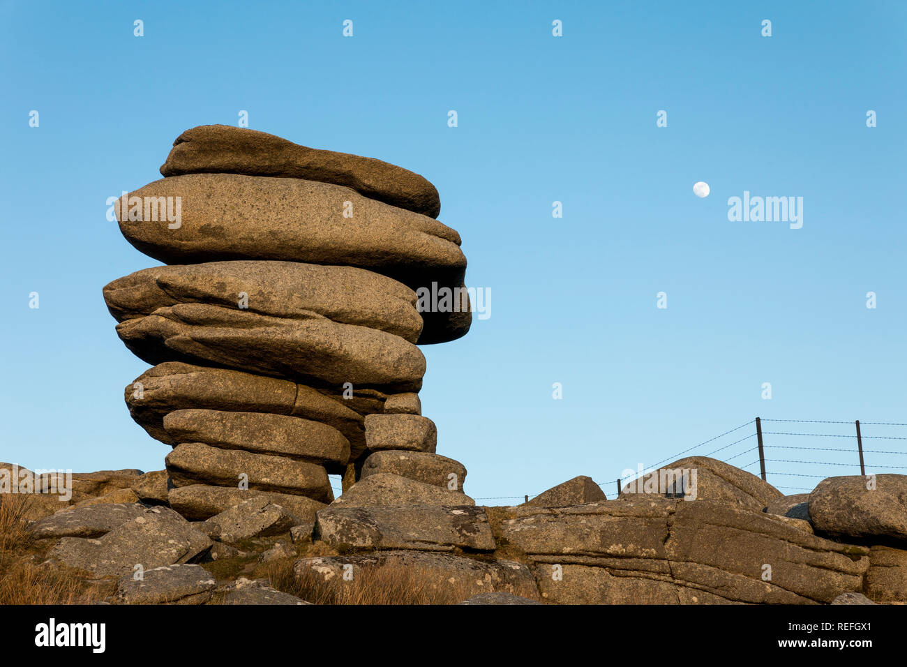 Cheesewring; Cornwall; UK Stock Photo - Alamy