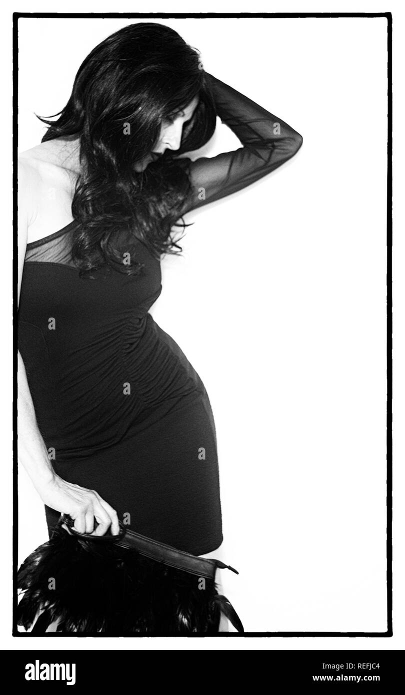 Fashion digital Black and White Stock Photos & Images - Alamy