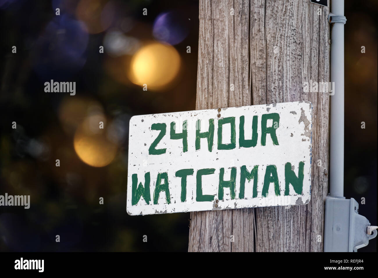 24 hour sign hi-res stock photography and images - Alamy