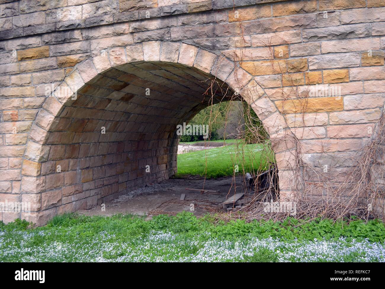 old viaduct and trees Stock Photo - Alamy