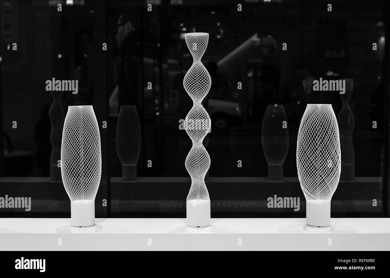 Objects on display on the retail floor at Japan House, Kensington High ...