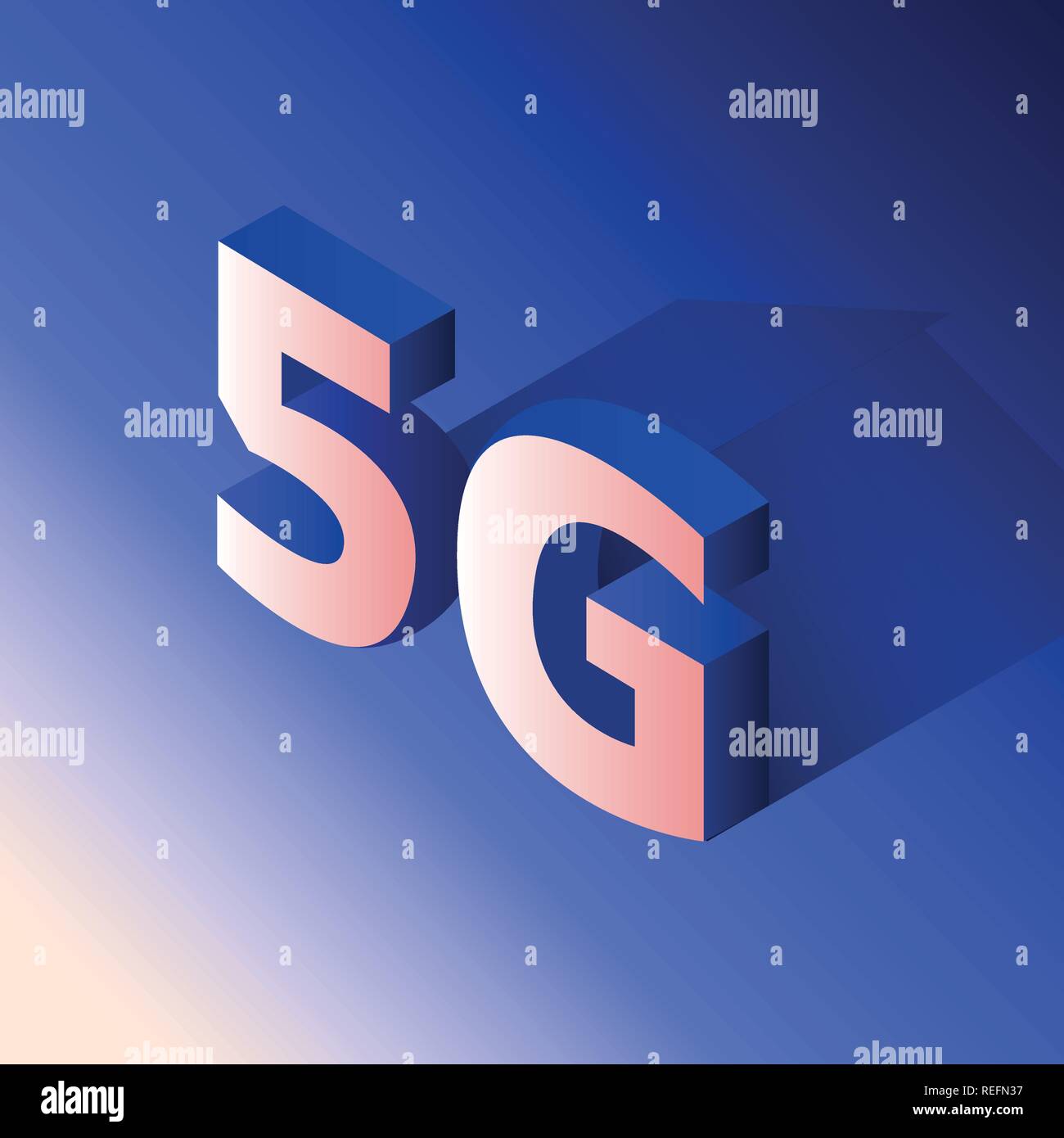 5g network technology template Stock Vector Images - Alamy