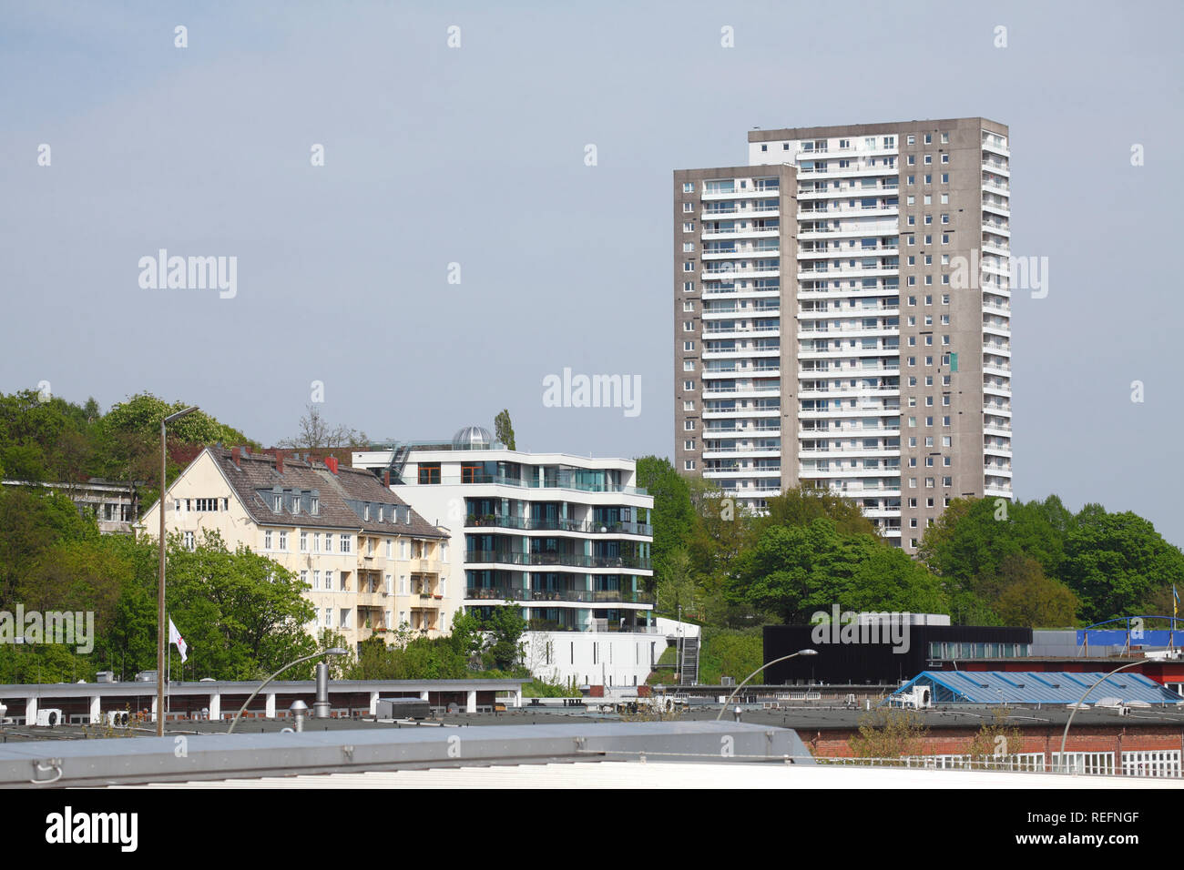 Hochhaus in hamburg altona hi-res stock photography and images - Alamy
