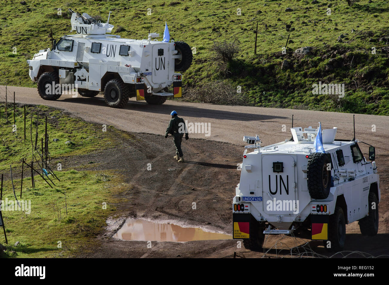 Un vehicles hi-res stock photography and images - Alamy