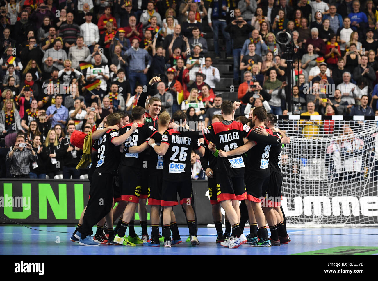 Cologne, Germany. 21st January 2019. Handball: WM, Croatia - Germany ...
