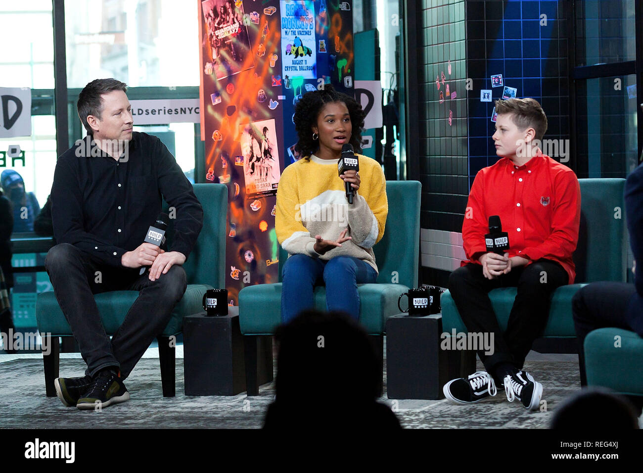 New York, NY - January 21: BUILD Series Presents Joe Cornish, Rhianna ...