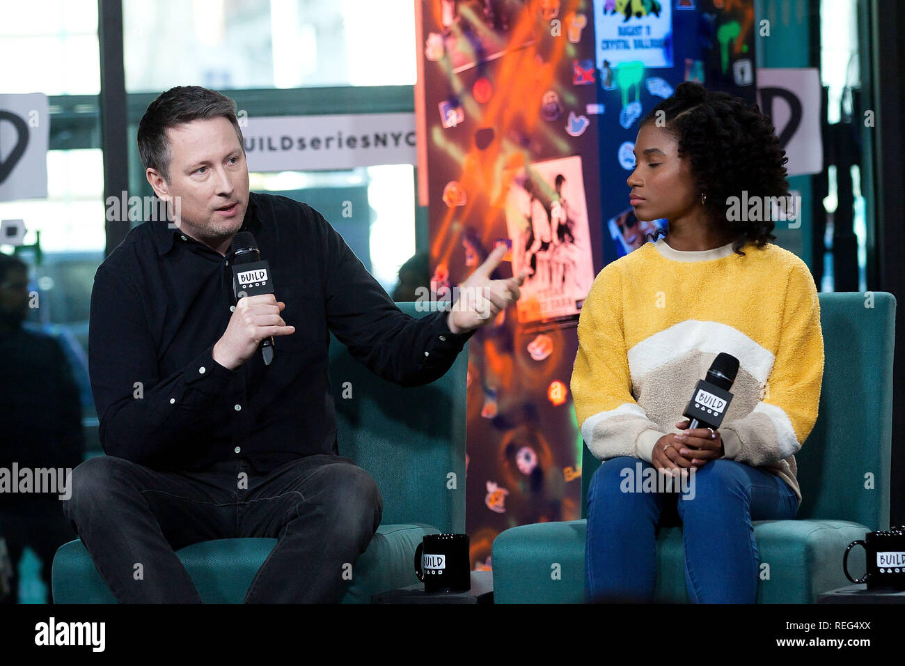 New York, NY - January 21: BUILD Series Presents Joe Cornish, Rhianna ...