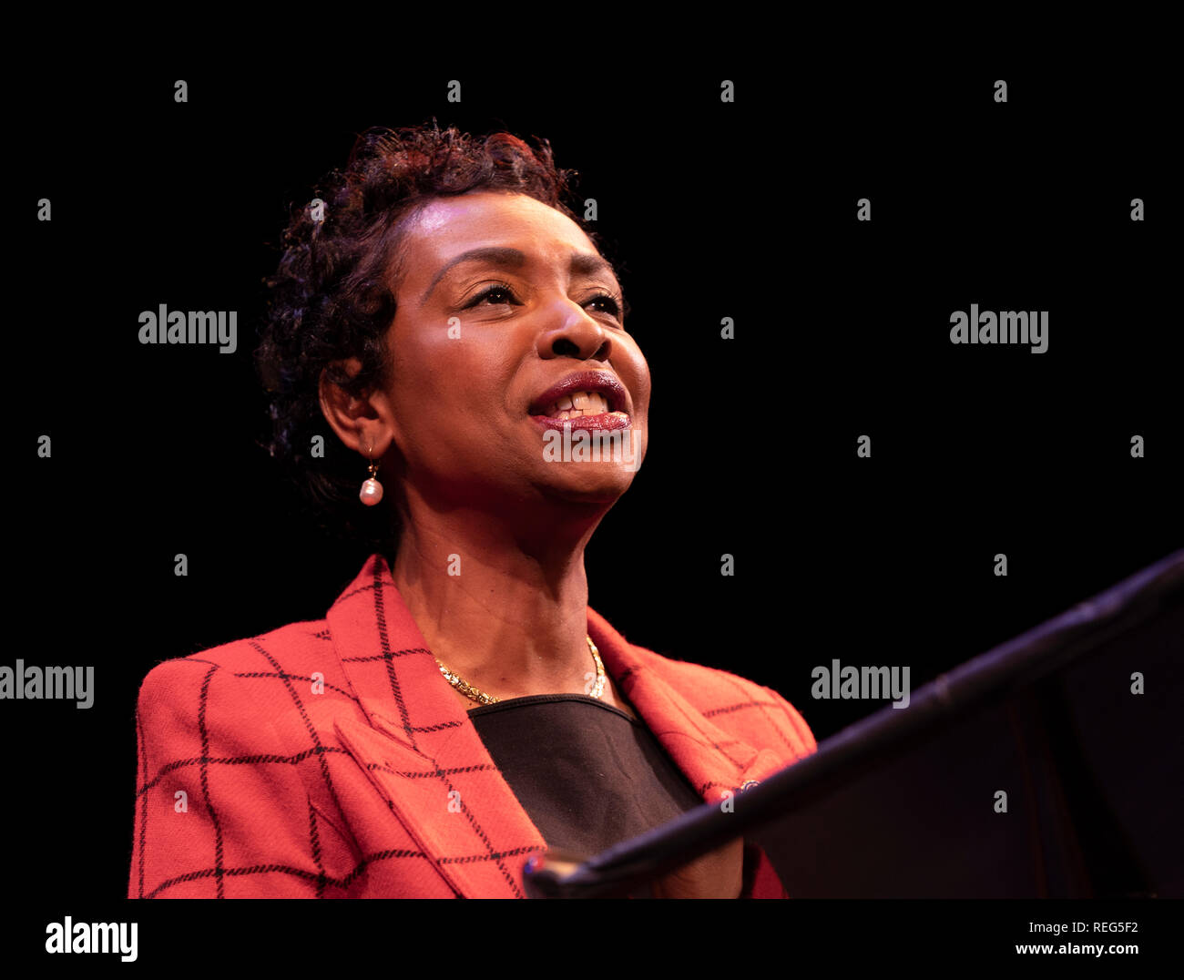 United states congresswoman yvette clarke hi-res stock photography and ...
