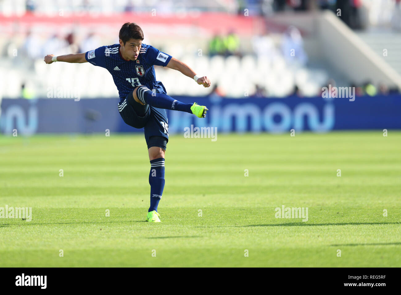 Sharjah, UAE. 21st Jan, 2019. Hiroki Sakai (JPN) Football/Soccer : AFC ...