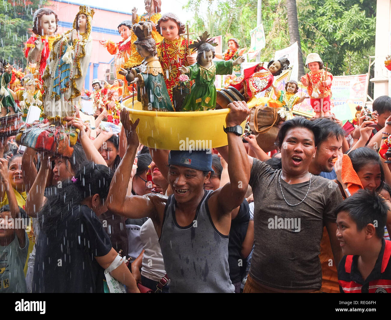 Holy water basin in church hi-res stock photography and images - Alamy