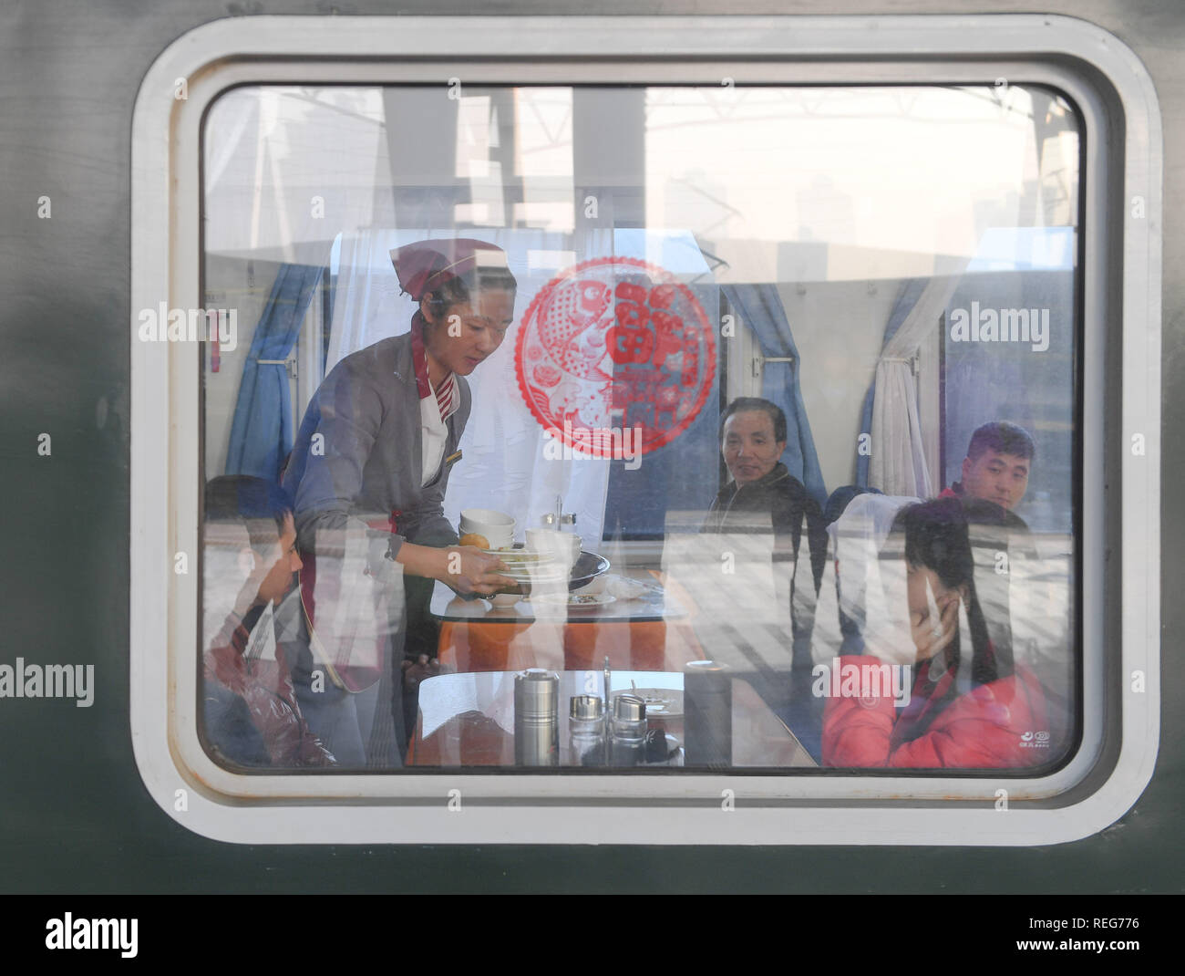 Train Waitress High Resolution Stock Photography and Images - Alamy
