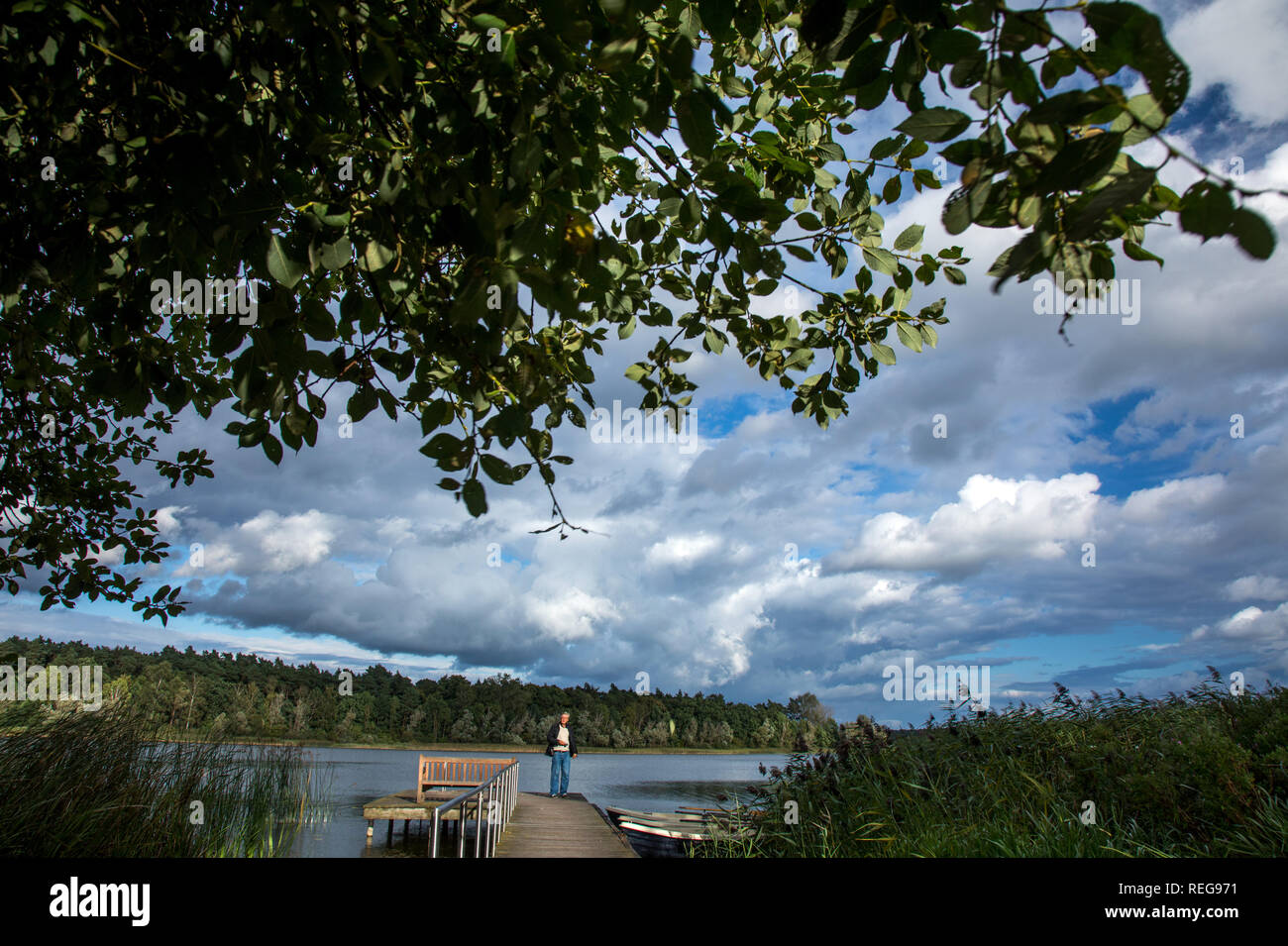 Neukloster, Germany. 07th Sep, 2017. The grounds of the Seehotel am ...