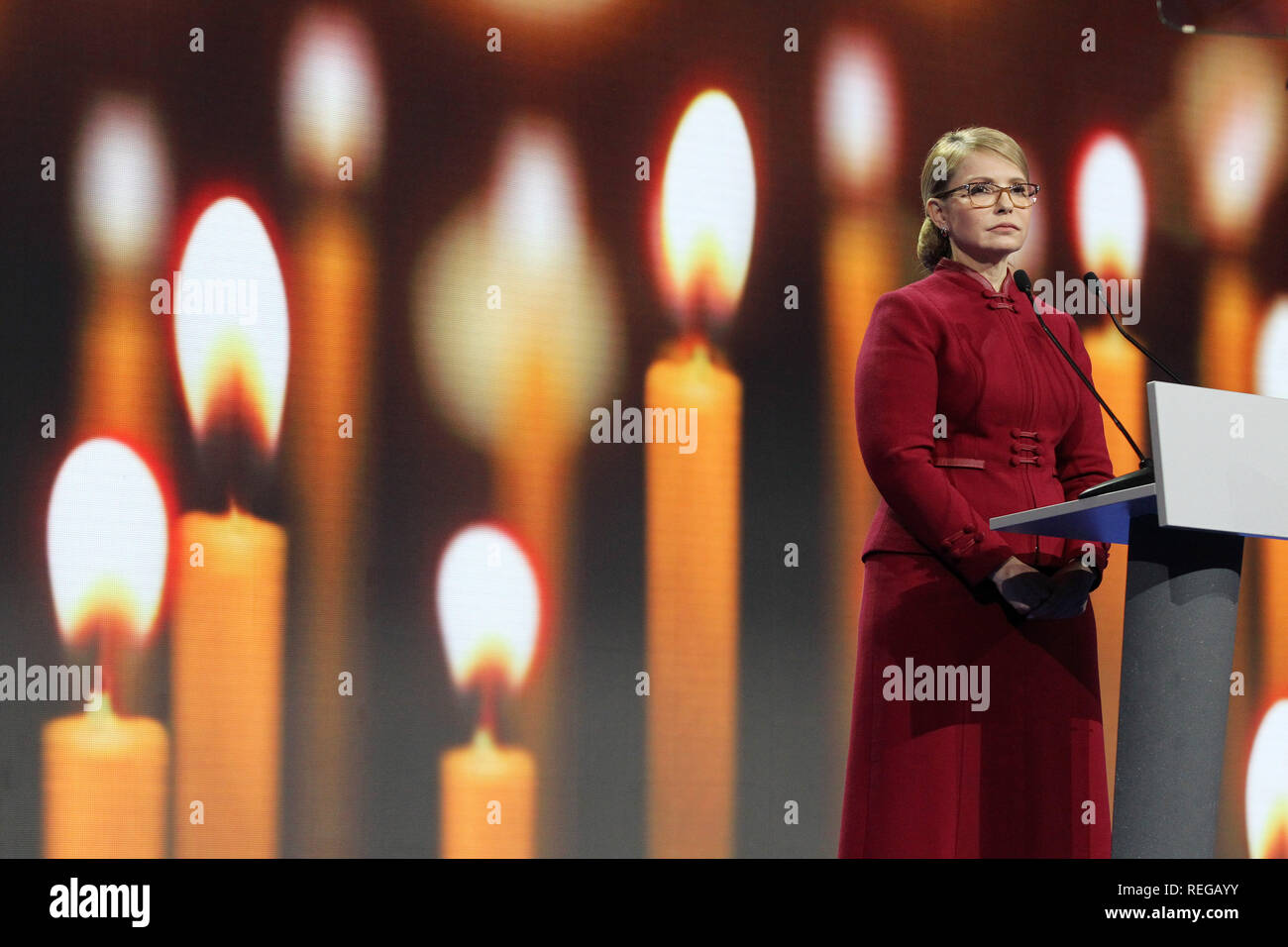 January 22, 2019 - Kiev, Ukraine - Ukrainian politician and candidate ...