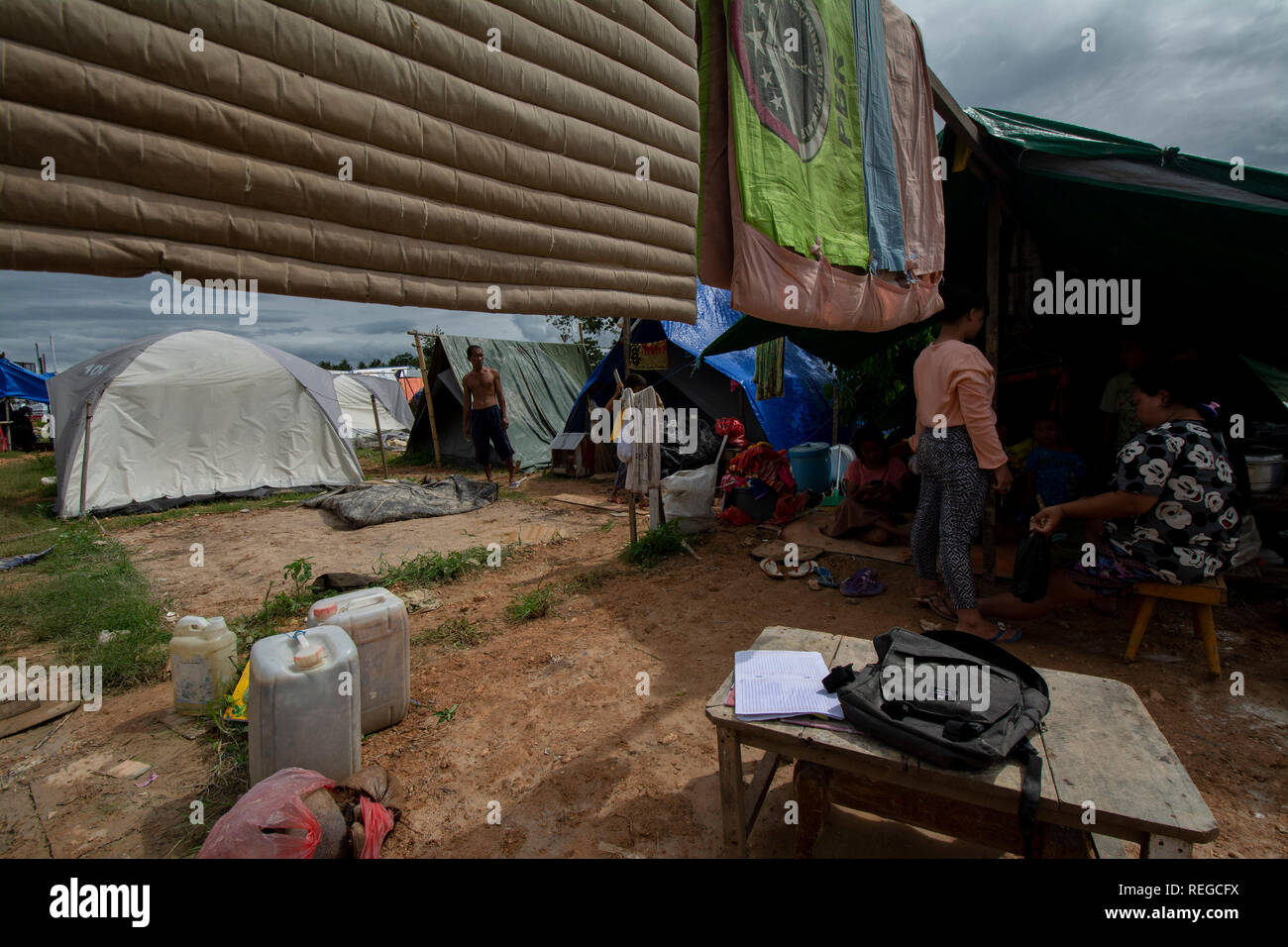 Rain damaged tent hi-res stock photography and images - Alamy