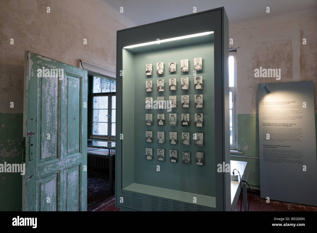 Interrogation room in prison building hi-res stock photography and ...