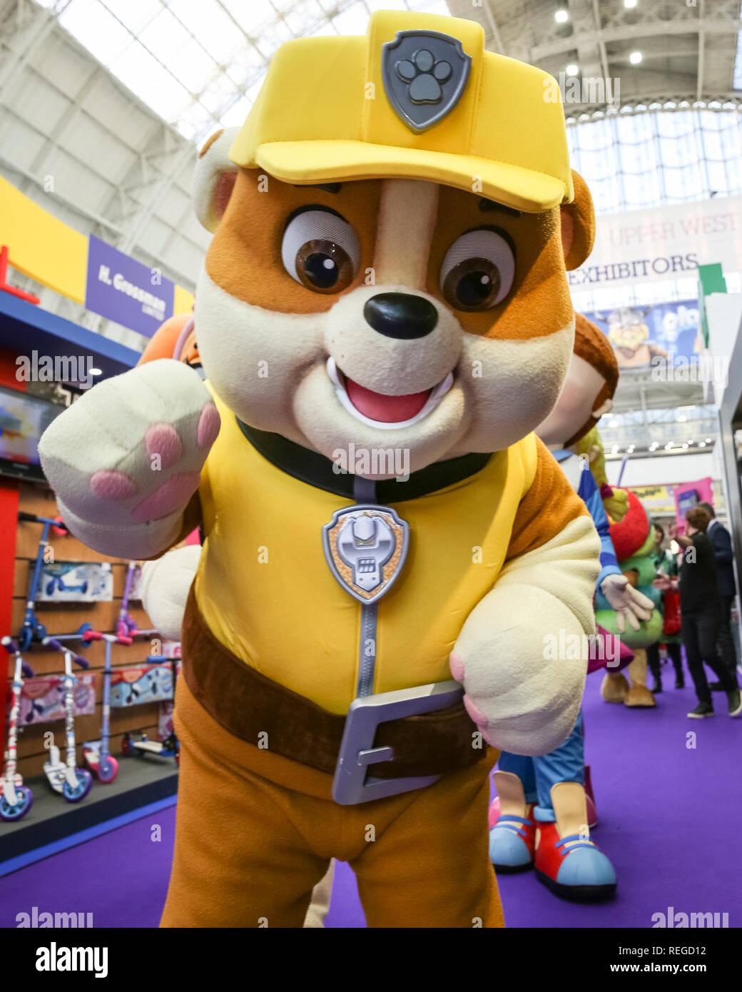 Olympia London, London, UK -22nd Jan 2019. The Toy Fair Costume ...