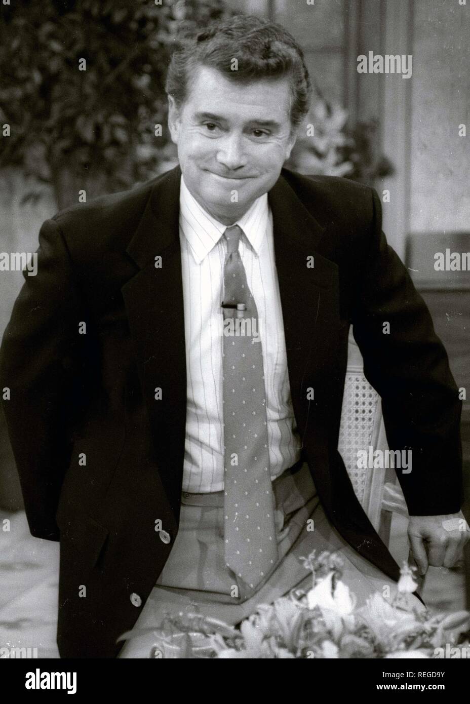Regis Philbin 1986 Photo By Adam Scull/PHOTOlink/MediaPunch Stock Photo ...