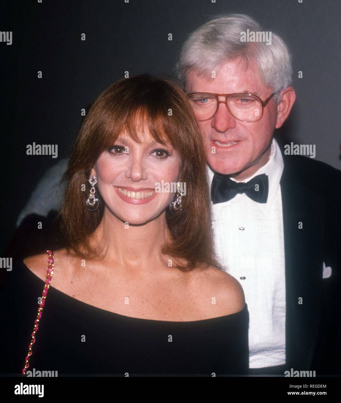 MarloThomas and #Phil Donahue 1998 Photo By John Barrett/PHOTOlink ...